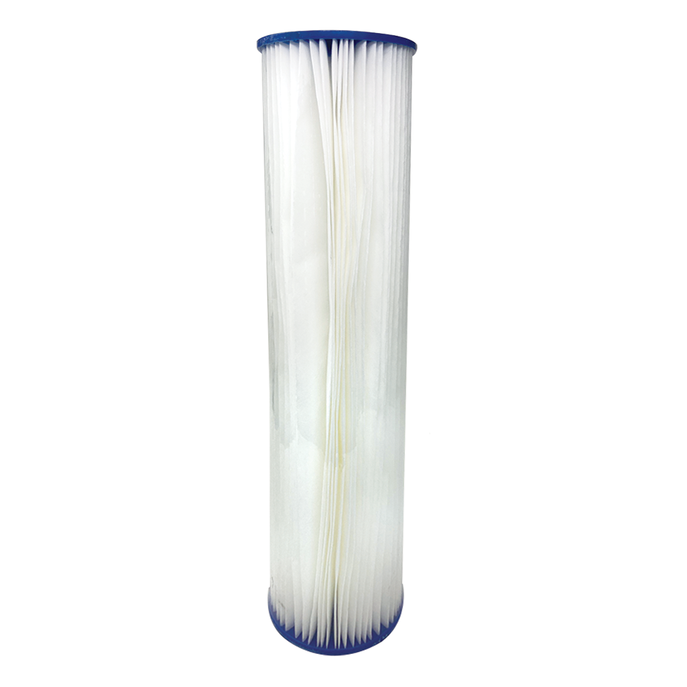 SEDIMENT PLEATED FILTER BIG BLUE – 4½” X 20″ – Lefay